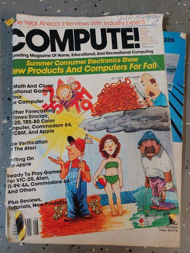 Commodore 64 Compute! Magazine 1983 Issues | eBay