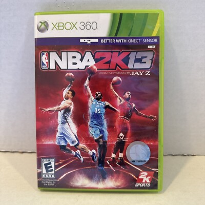 NBA 2K13 (Xbox 360, 2012) - CIB - VG Condition - Basketball Classic ...