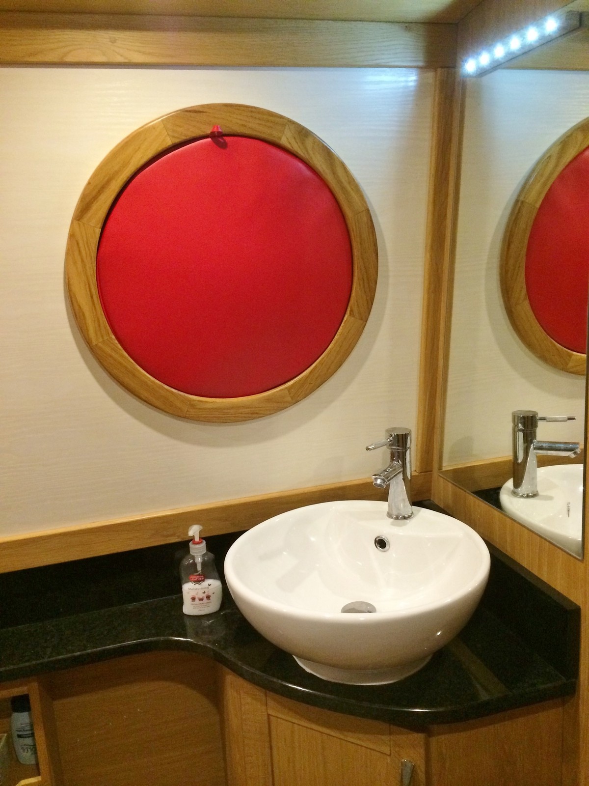 Porthole Bung Narrowboat Canalboat 14" - 17" Round Window Blind Curtain ...