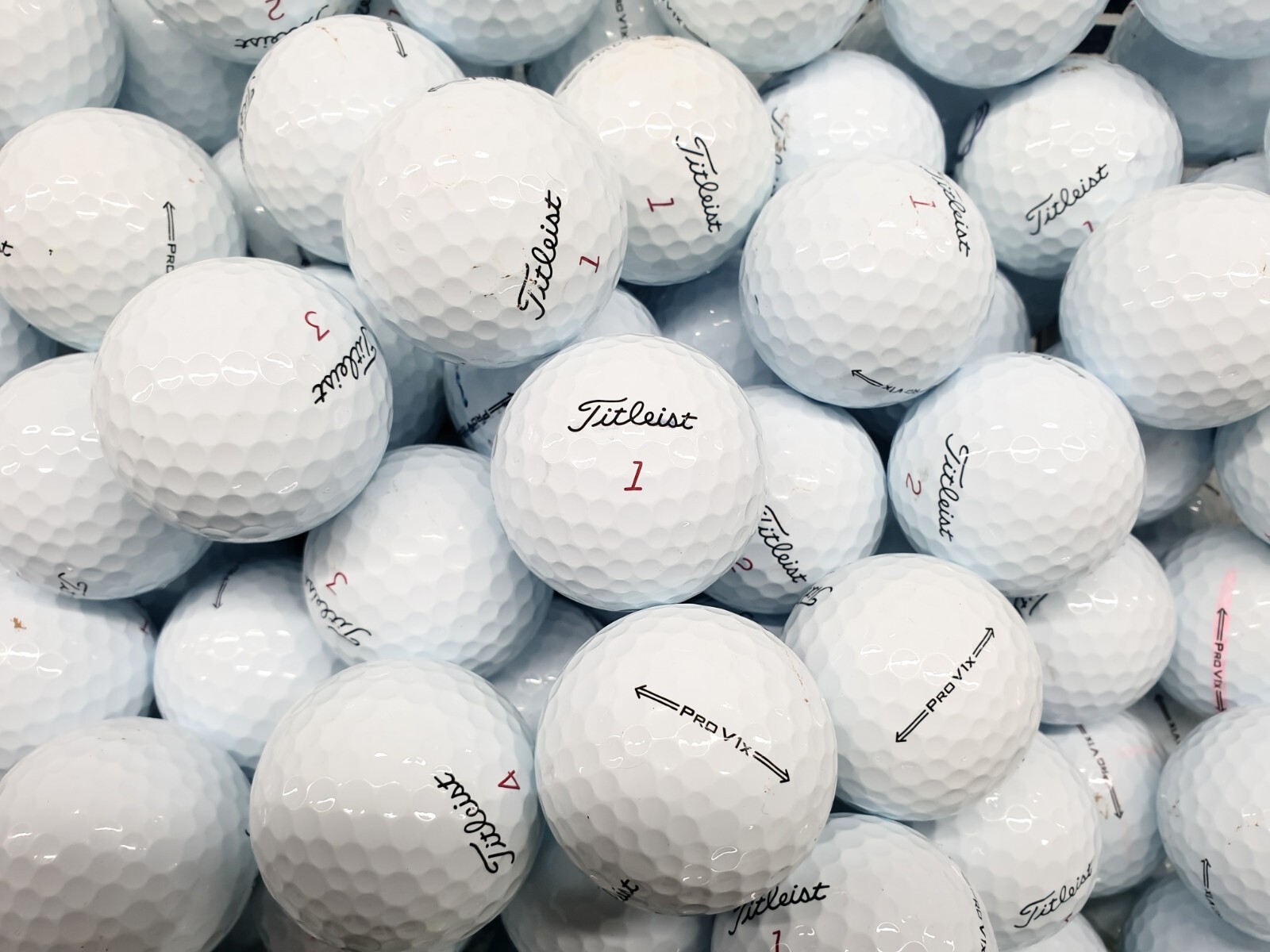 5 Dozen Titleist Pro V1 & V1X 2022 Year Model Golf Balls AAA / Standard ...