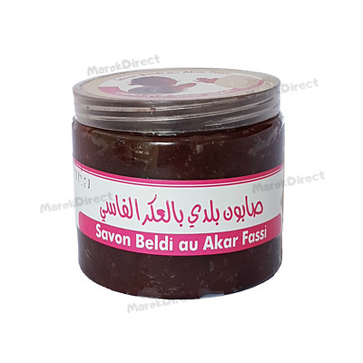 Organic Moroccan Black Soap Beldi Natural Hammam Spa Aker Fassi Savon ...