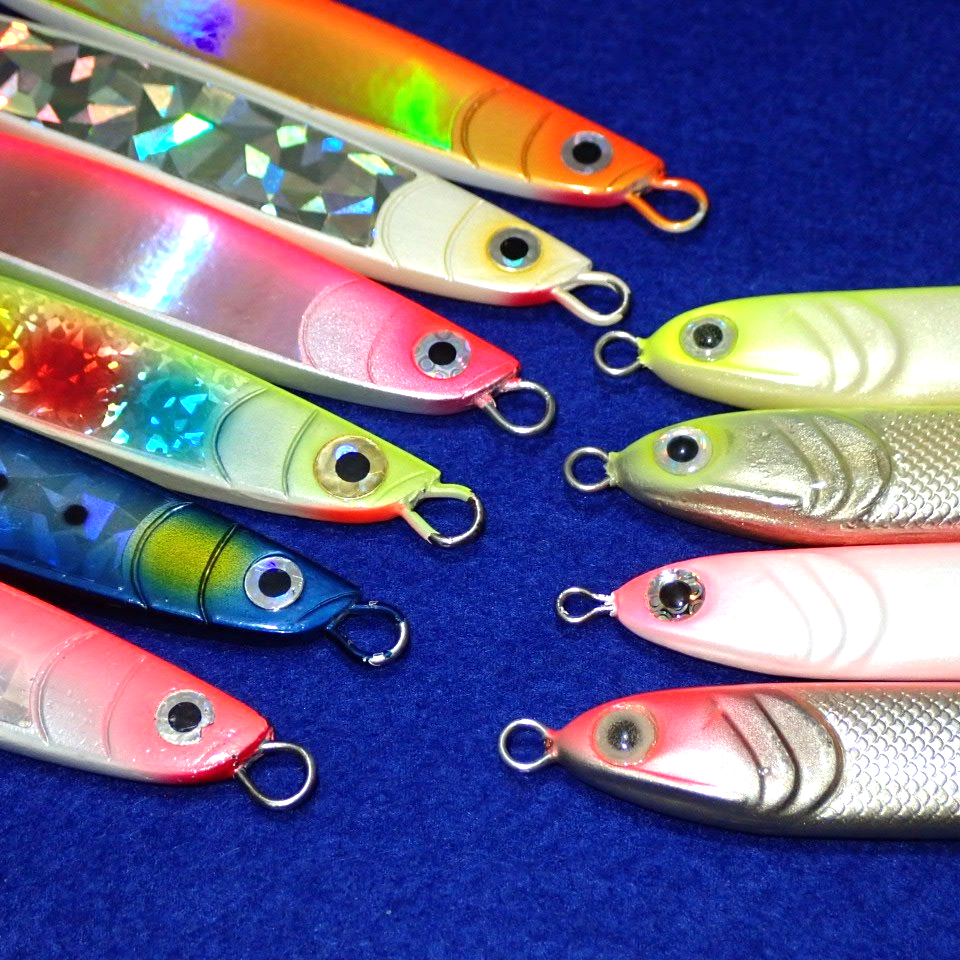 SAURUS Jig HILLA JIGLLA & SHICO JIGLLA 80g JDM Fishing Lures Lot Made ...