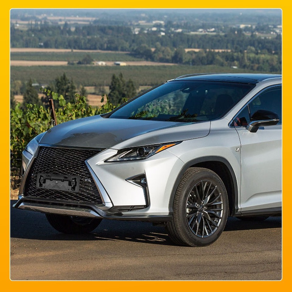 For 16-19 Lexus RX350 RX450h Front License Plate Frame Tag Holder ...