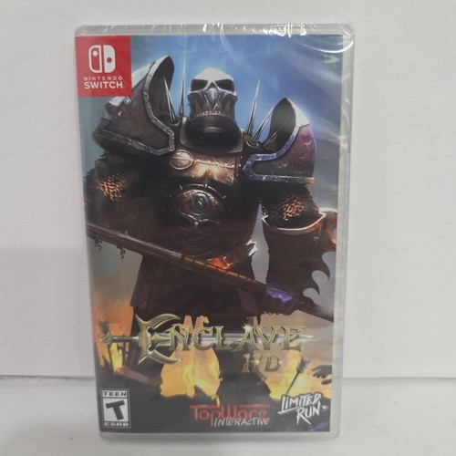 ENCLAVED HD SWITCH USA NEW LIMITED RUN GAMES #157 Brand New Factory ...