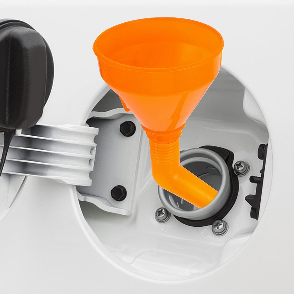 4 PCS Engine Oil Funnel Set Flexible Funnels for Automotive Use Drain ...