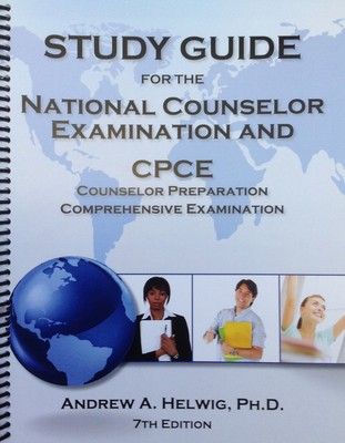 Study Guide for the National Counselor Examination and CPCE by Helwig ...