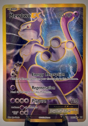 Pokémon TCG: Mewtwo EX 103/108 XY Ultra Rare Full Art Holo - XY ...