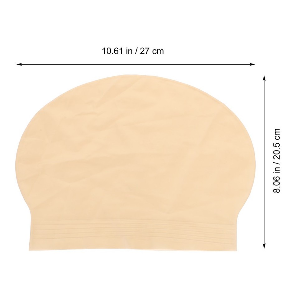 3 Count Professional Latex Bald Cap Reusable Head Wigs Caps for Men ...