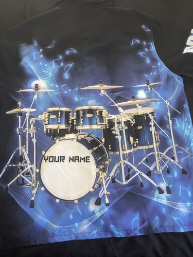 Drum Promo All Over Print Shirt Name Bobby Drummer Band Music | eBay