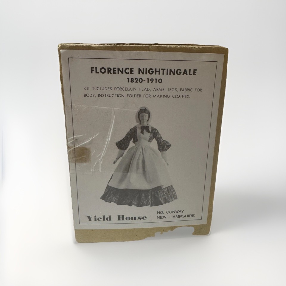 NIB Yield House Florence Nightingale Do it Yourself Vintage Doll Making ...