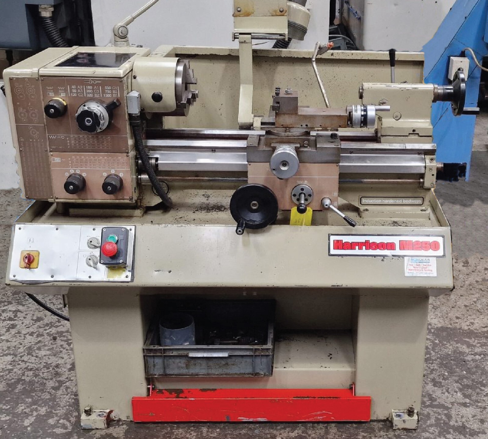 Harrison M250, Bantum 2000, Colt Tailstock Digital Readout DRO Lathe ...