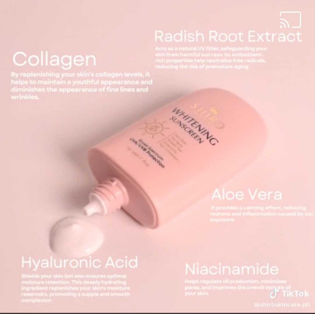 Shiro Whitening Sunscreen | eBay