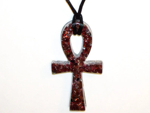 Orgone Egyptian Ankh Necklace Pendant - Energy Generator - Charms ...