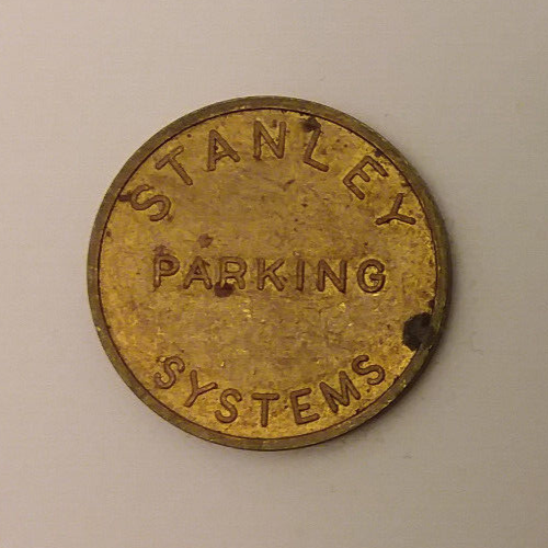 Vintage Stanley Systems Houston, TX Parking Token | eBay