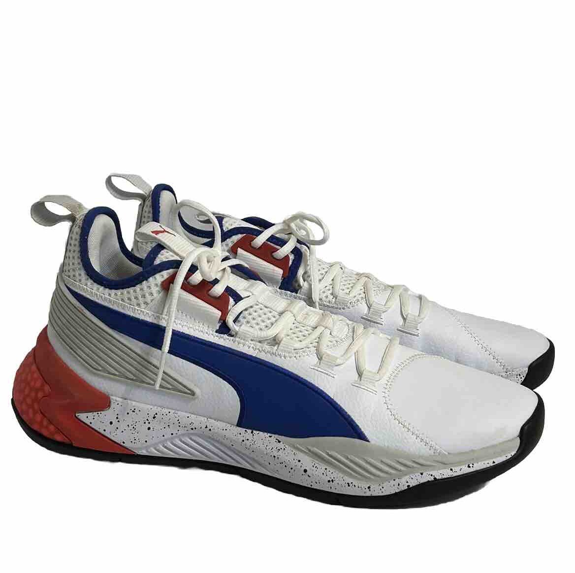 Puma Basketball Uproar PA Detroit Palace White Red Bl… - Gem