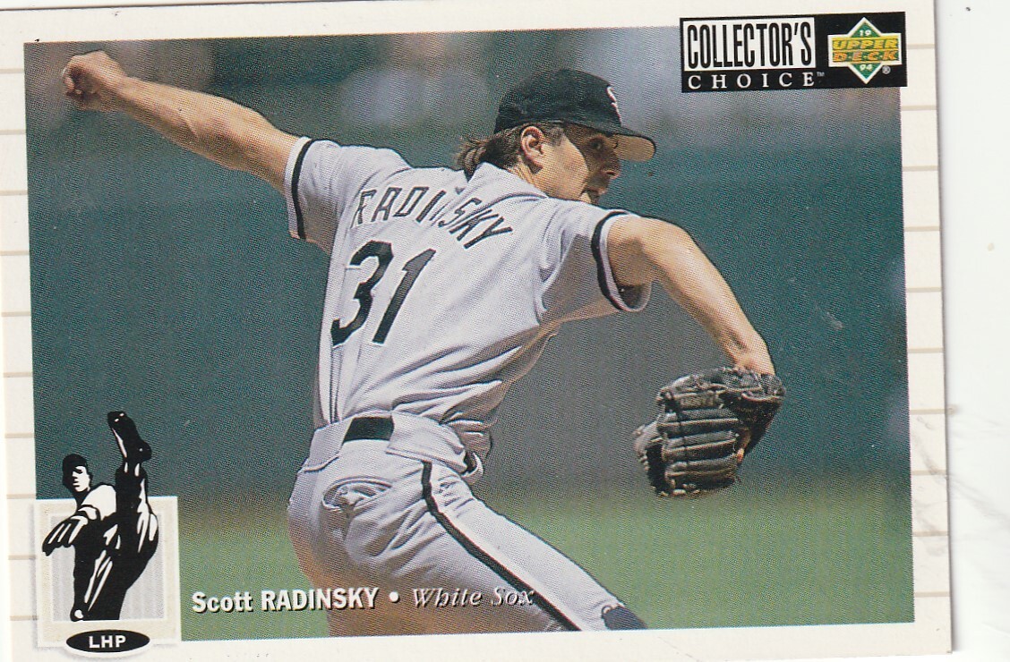 FREE SHIPPING-MINT-1994 Upper Deck Collector's Choice Scott Radinsky ...