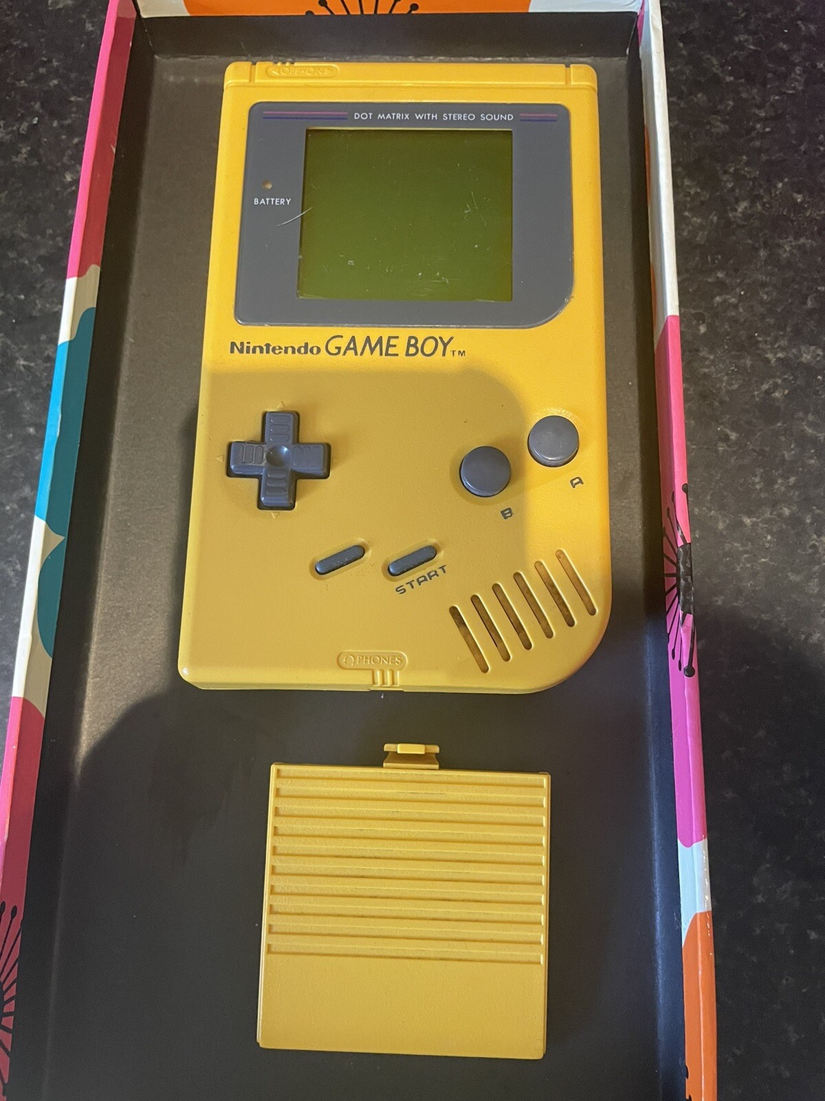 Nintendo gameboy original console DMG-01 yellow | eBay UK