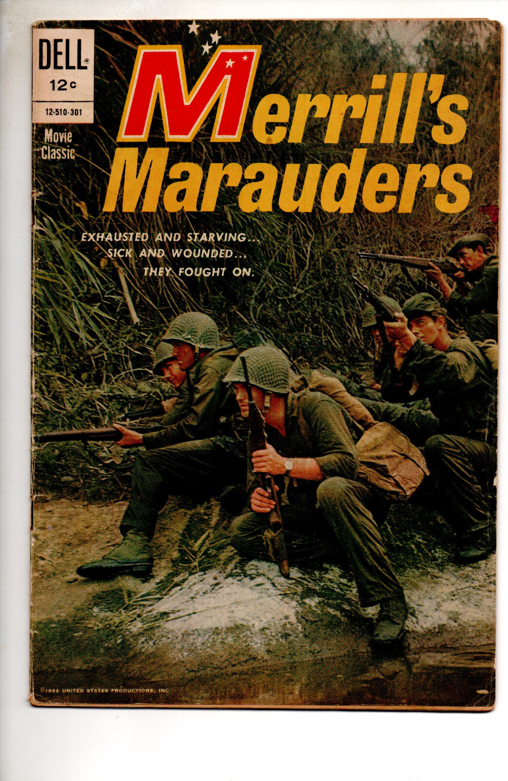 MERRILL'S MARAUDERS Movie Classics (1963) JEFF CHANDLER HARDIN Photo ...