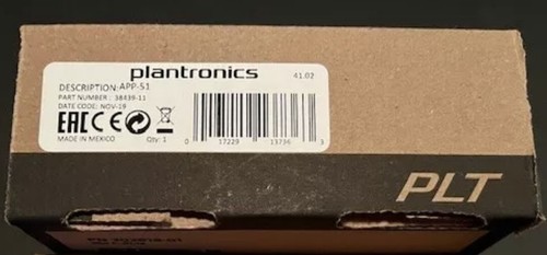 Plantronics APP-51 38439-11 EHS Cable Adapter 17229137363 | eBay