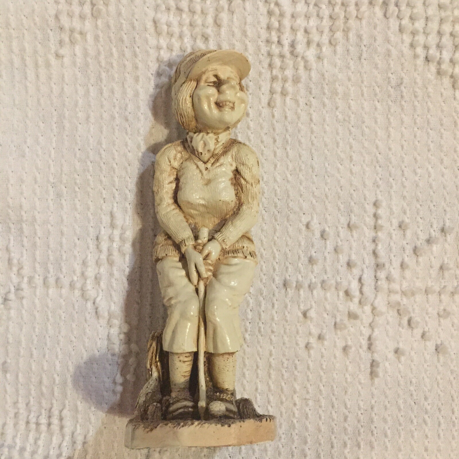 Russ Berrie & Co. Statue Figurine 1974 Woman Golfer Hard Plastic | eBay