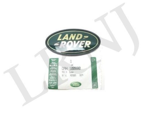 LAND ROVER LR3 / DISCOVERY 3 REAR BODY OVAL BADGE GOLD & GREEN GENUINE ...