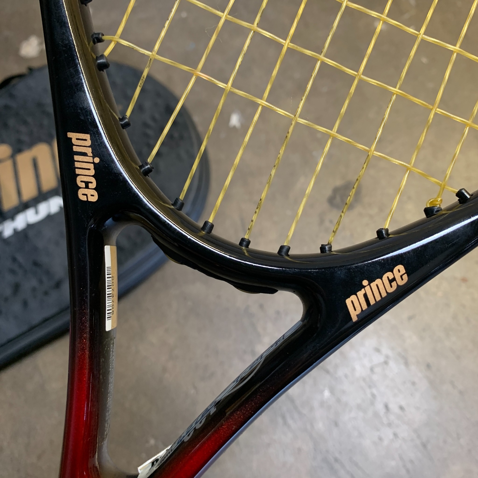 Prince Extender Thunder 880PL 122 SQ in Tennis Racquet Racket 4 5/8 ...