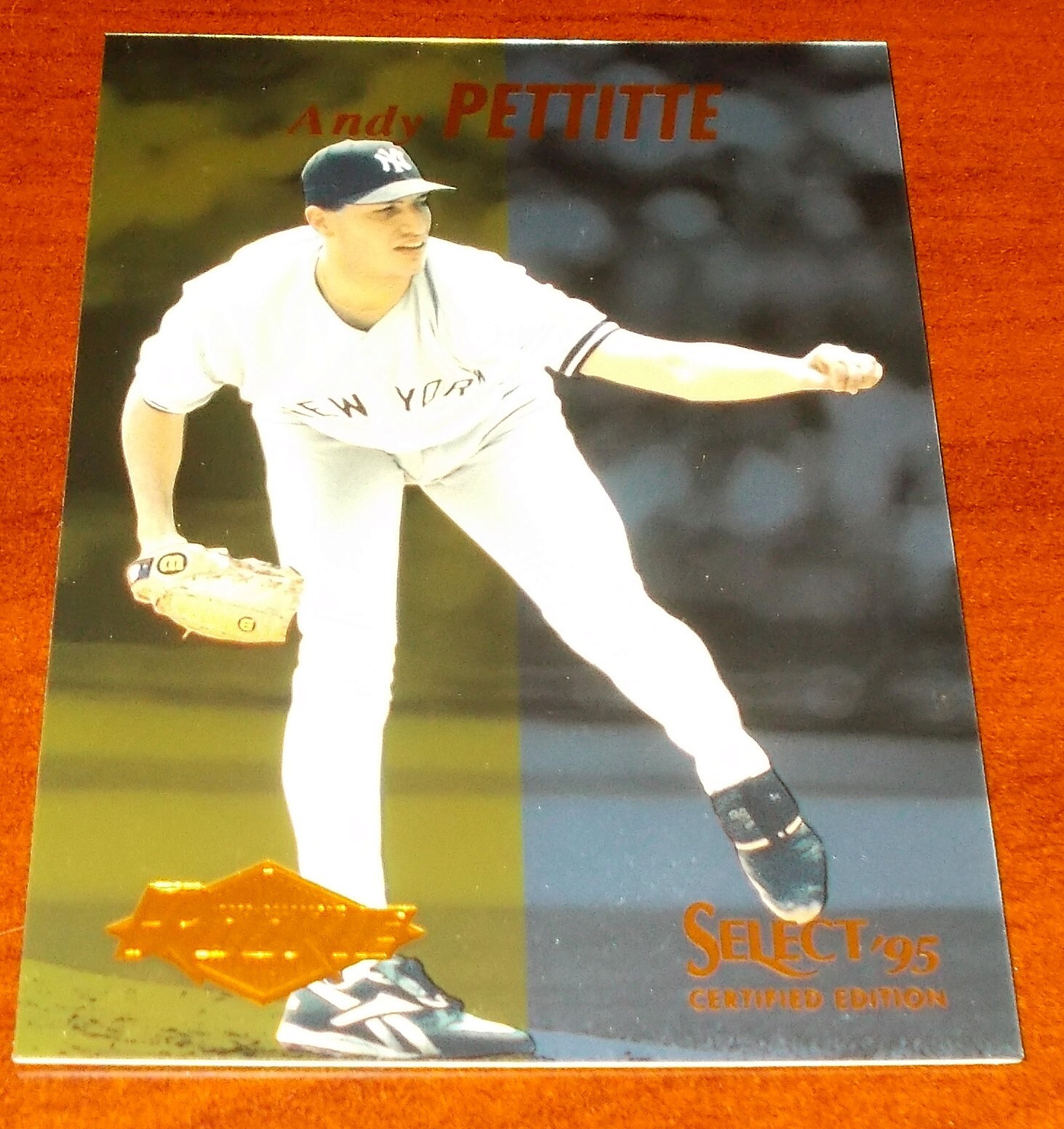 1995 Select Certified Edition ANDY PETTITTE ROOKIE RC Card #96 - NICE ...