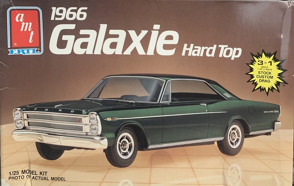 66 Ford Galaxie VALVE COVERS, HEADS for 427 ENGINE 219 1650 AMT Model ...