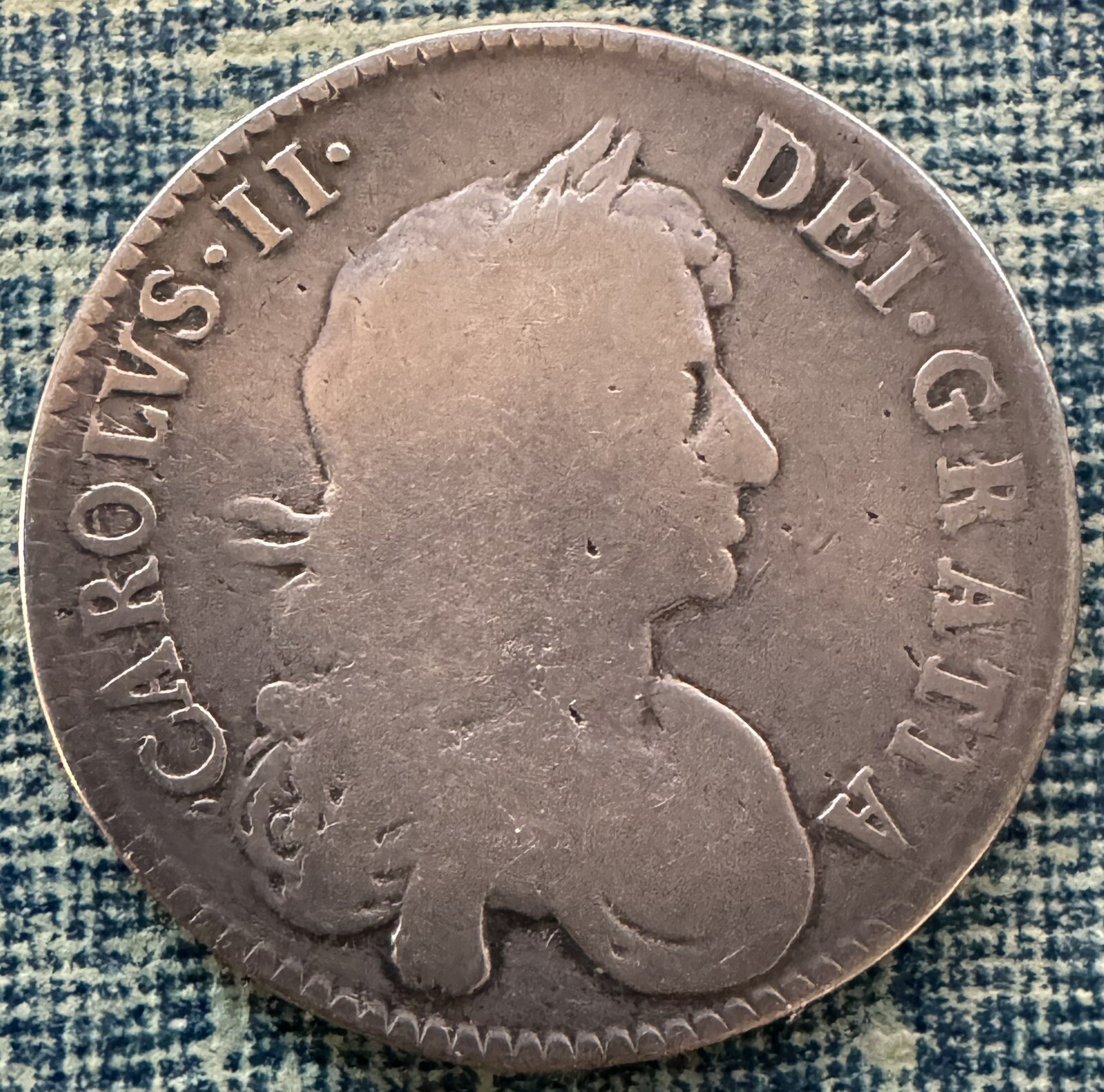 England (Great Britain) 1672 1/2 Crown - Charles II Third Bust | eBay