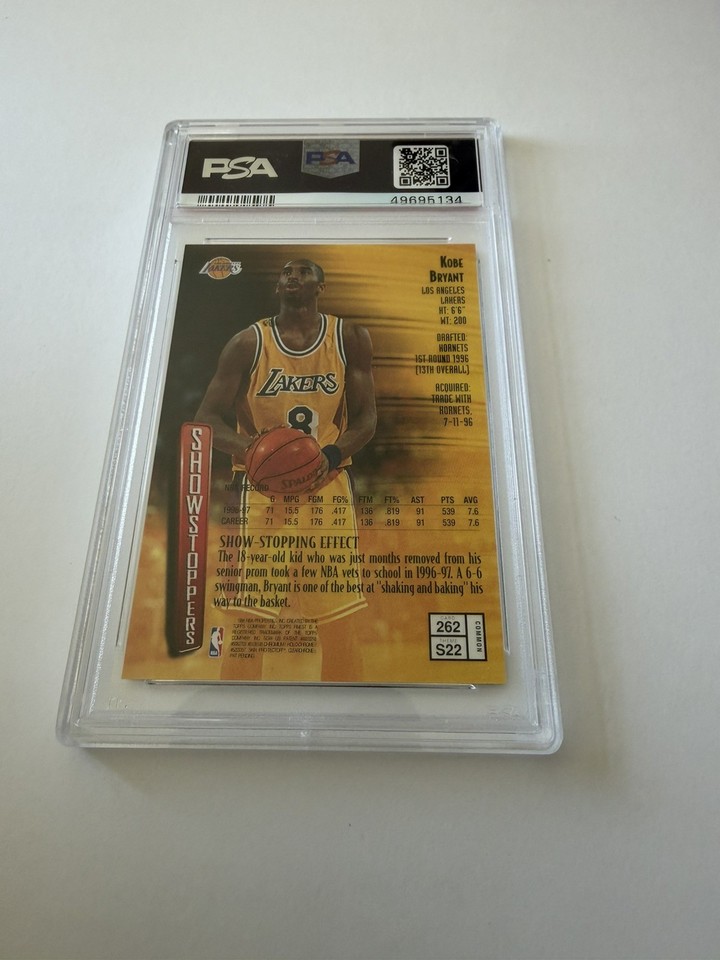 1997 Finest KOBE BRYANT W/ Coating PSA GEM MINT 10 | eBay