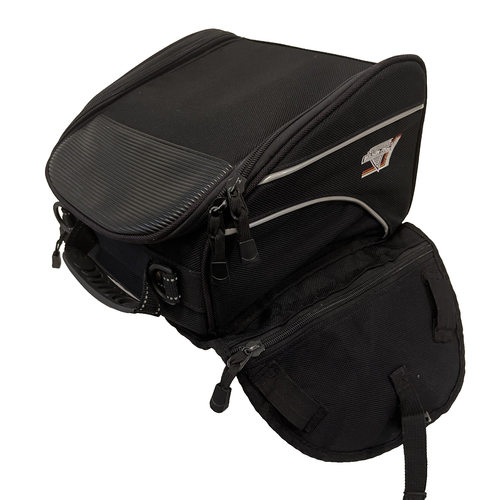 NELSON RIGG Black Motocycle Bag CL-75 Commuter Sport Tail Bag ...