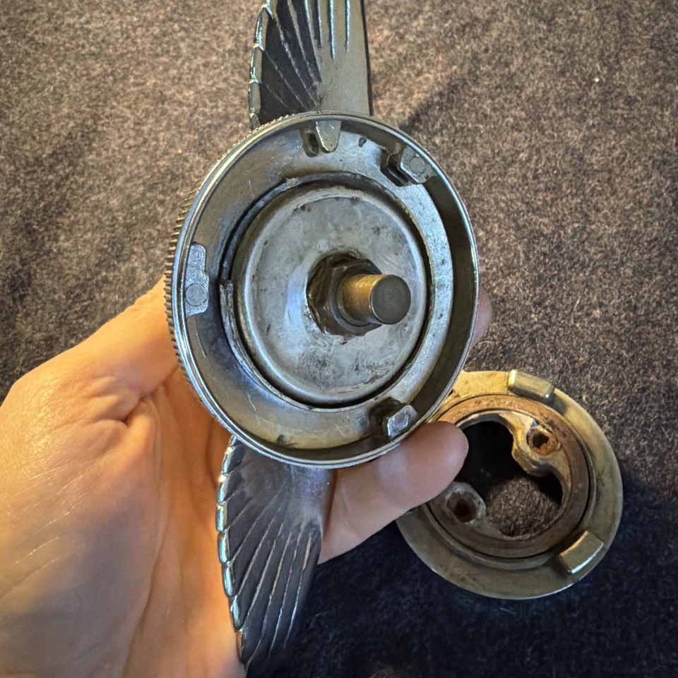 1930-1931 FORD MODEL A RADIATOR CAP/HOOD ORNAMENT WITH WINGS AND ...