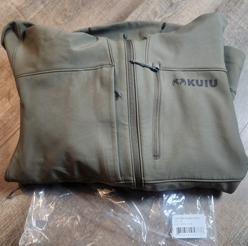 KUIU Guide Pro Hooded Jacket Fleece Hunting Ash Color Men's XL NEW | eBay