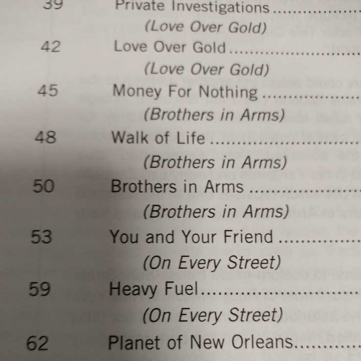 Mark Knopfler playing guitar TAB web sound source Dire Straits | eBay