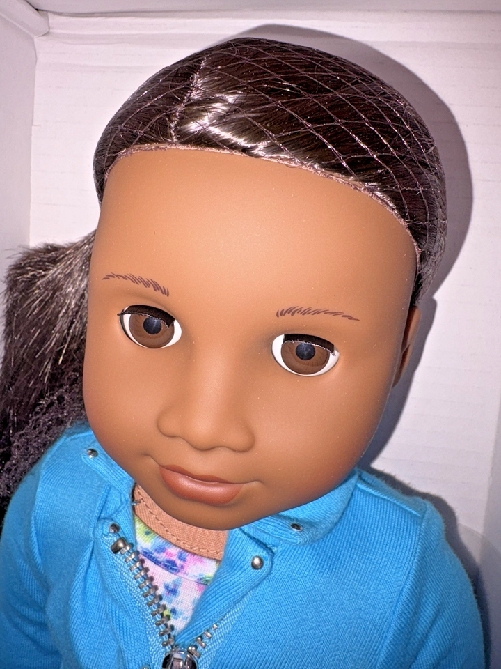 American Girl Truly Me #47 Dark Skin, Dark Brown Hair, Brown Eyes ...