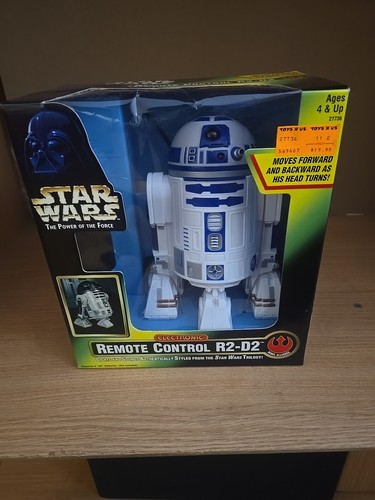 Kenner 1997 Star Wars Power of the Force ~Electronic Remote Control R2 ...