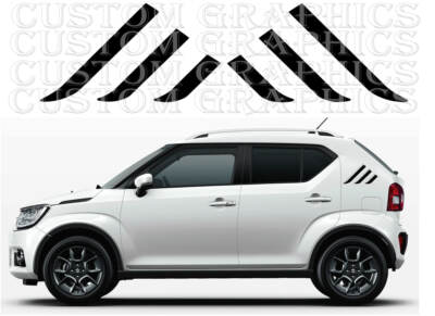 New Premium Sticker Work with Suzuki Ignis Unique Design Vinyl Decals ...