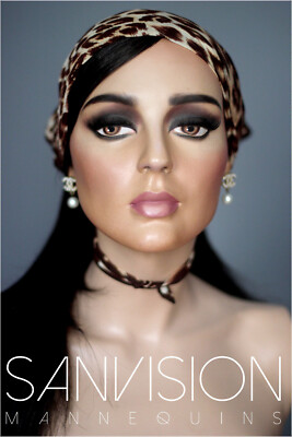 Rare vintage ROOTSTEIN Mannequin TORSO Female ROXANNA Schaufensterpuppe ...