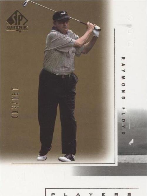 2001 SP Authentic - Raymond Floyd #122 Gold /500 for sale online | eBay