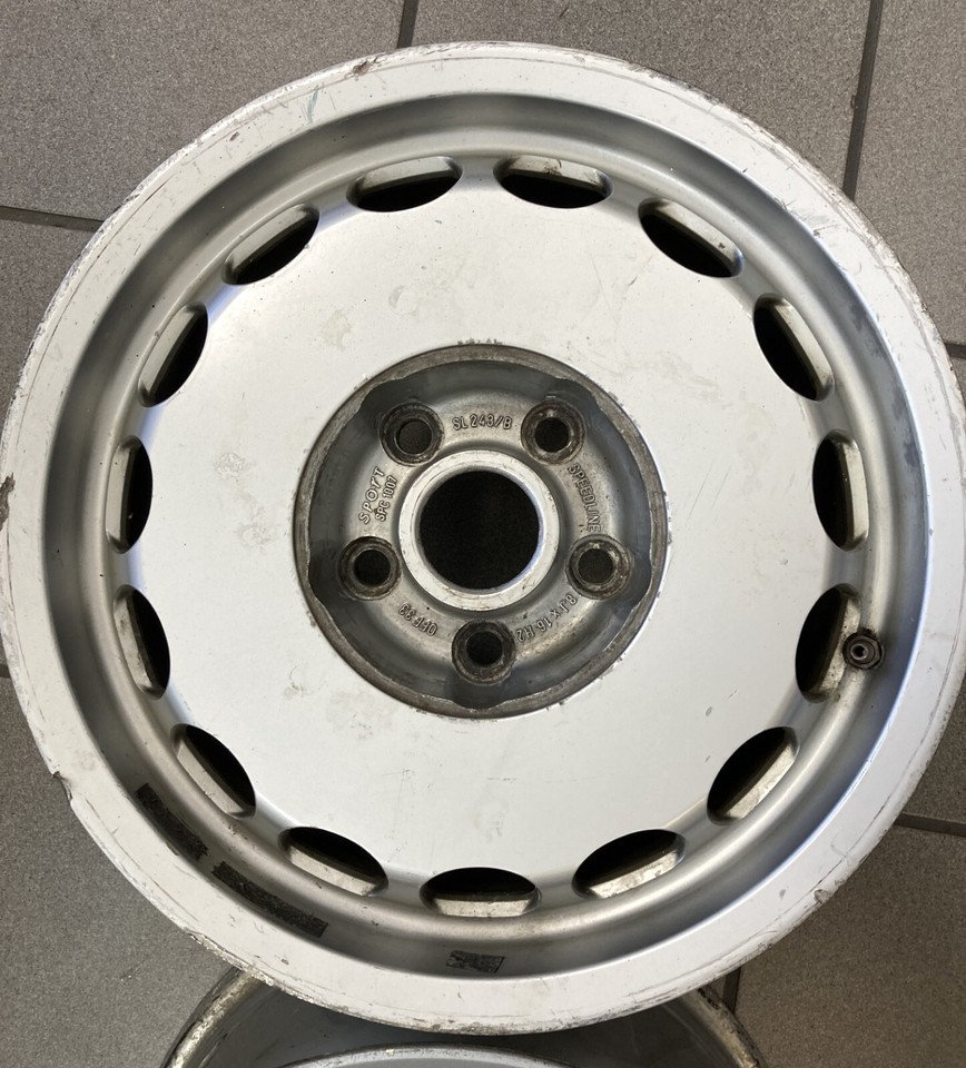 SPC1007 - PAIR JagSport/TWR 8J x 16 Speedline REAR Wheels for Jaguar ...