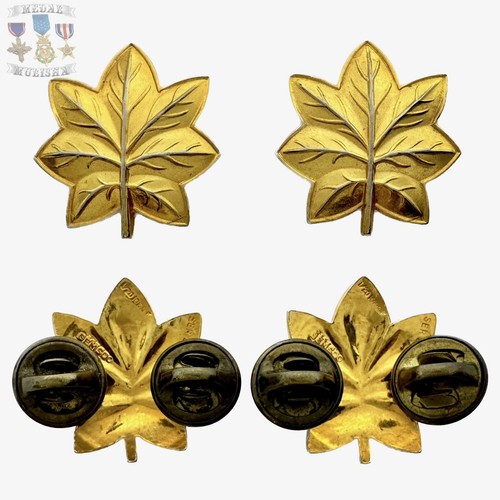 1/20 10K GOLD NAVY LIEUTENANT COMMANDER USMC MAJOR RANK INSIGNIA GEMSCO ...