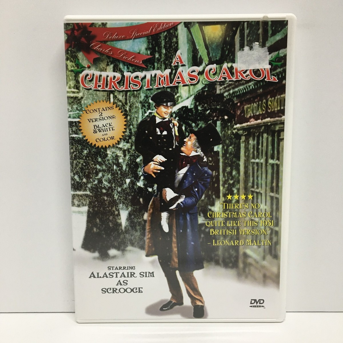 A Christmas Carol 1951 Color A CHRISTMAS CAROL DVD Colorized 1951
