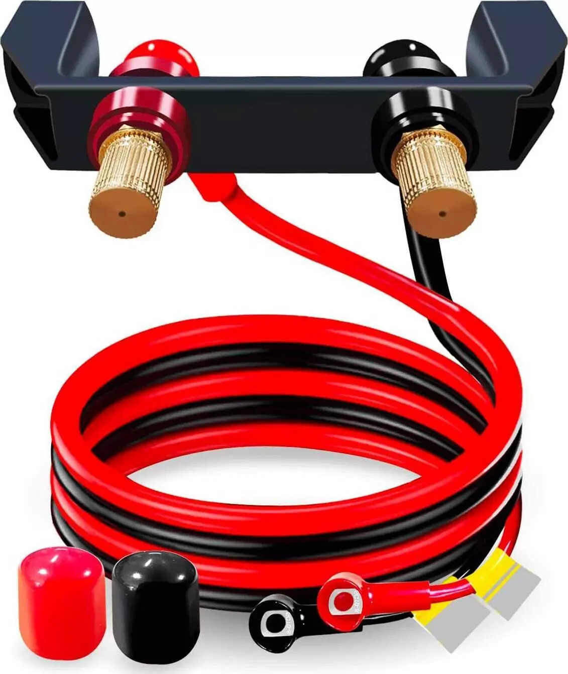 Battery Jump Post Kit, Waterproof Remote Battery Jumper Terminals W ...