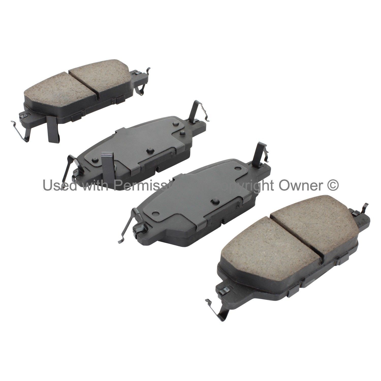 Quality-Built 1001-2037C Quality-Built Premium Ceramic Brake Pads For ...