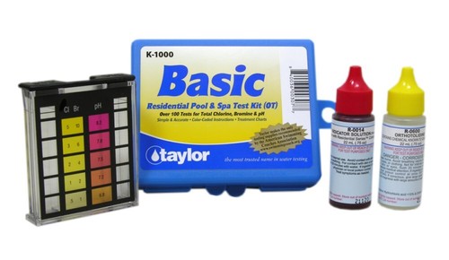 Taylor K-1000 Basic Oto Test Chlorine Bromine Ph Residential Test Kit ...
