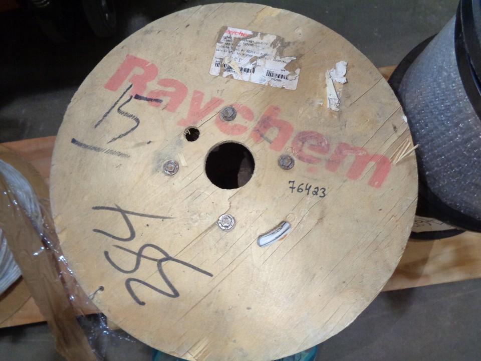 RAYCHEM AIRCRAFT WIRE CABLE 55A1821-10-9/96-9CS2275 SPOOL OF 6155 FT | eBay