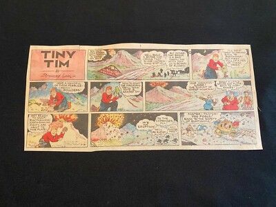 #11 TINY TIM by Stanley Link Sunday Third Page Comic Strip March 19 ...