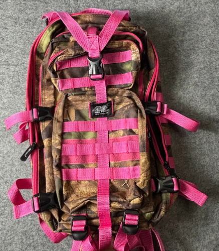 18" Nexpak Backpack Outdoor Travel Hiking Backpack Sling Shoulder Camo ...