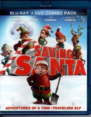 Saving Santa (Blu-ray + DVD, 2013) (Martin Freeman, Tim Curry, Tim ...