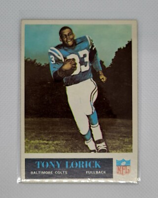 1965 Philadelphia #6 Tony Lorick Colts | eBay